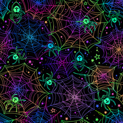 Light Spider Neon Vector Images (over 460)