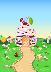 Castle Candy Land Vector Images (over 140)