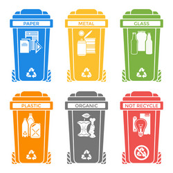 Solid waste rgb color icon Royalty Free Vector Image