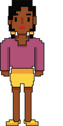 8 Bit Avatar Vector Images (over 560)