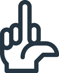 Middle Finger Outline Vector Images (over 690)