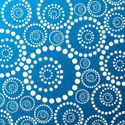 Abstract circles pattern Royalty Free Vector Image