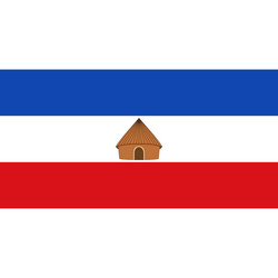 Afar region flag Royalty Free Vector Image - VectorStock