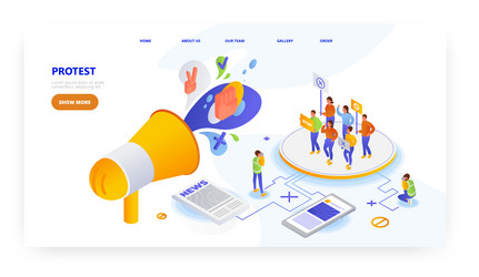 Protest Banner Vector Images (over 28,000)