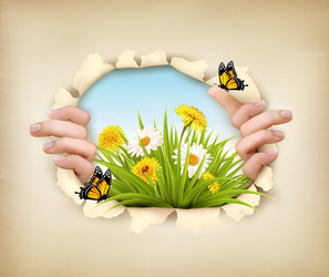 Hands Ripping Vector Images (over 19,000)