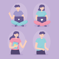 Young People Vector Images (over 650,000)