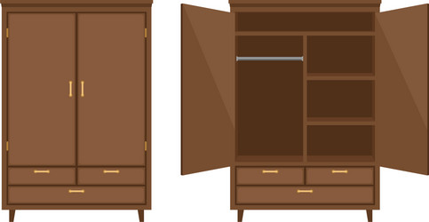 Empty Wardrobe Vector Images (over 8,500)