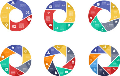 Circular Graph Vector Images (over 24,000)