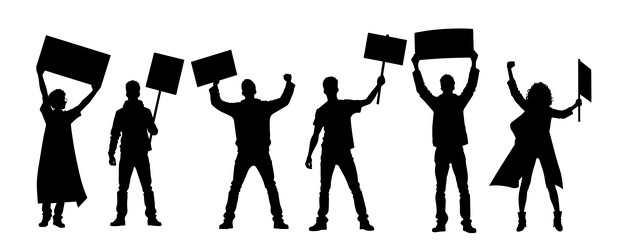 Angry Mob Vector Images (over 400)