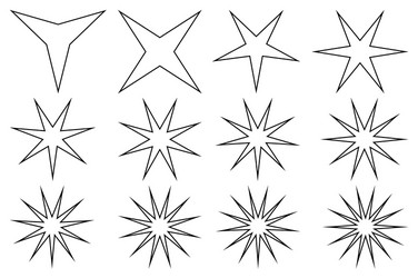 Seven Pointed Star Vector Images (over 120)