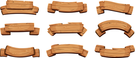 Wooden old board Royalty Free Vector Image - VectorStock