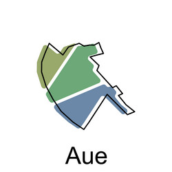 Map of arnis design template national borders Vector Image