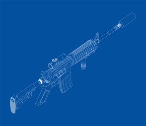 Army weapons Royalty Free Vector Image - VectorStock