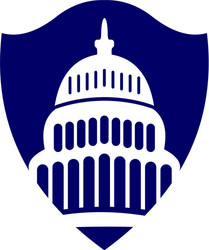 Capitol dome logo dome logo Royalty Free Vector Image