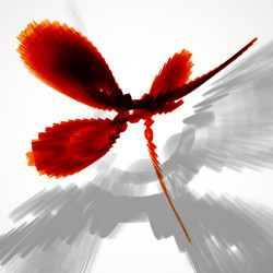 Abstract red background Royalty Free Vector Image