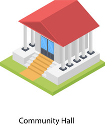 Community Hall Icon Vector Images (over 720)