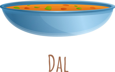 Indian cuisine icons set cartoon style Royalty Free Vector