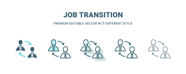Job Transition Vector Images (over 710)