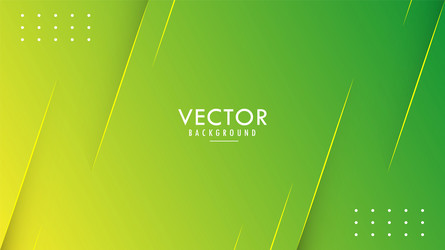 Green light gradient geometric line shape Vector Image