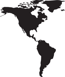 American Continent Map Vector Images (over 16,000)