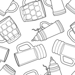 Alcohol drink line art aperol Royalty Free Vector Image