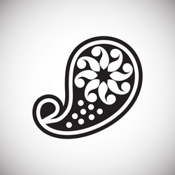 Buta icon on white background for graphic and web Vector Image