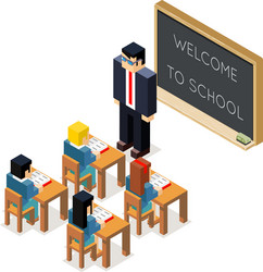 Classroom Isometric Vector Images (over 3,600)