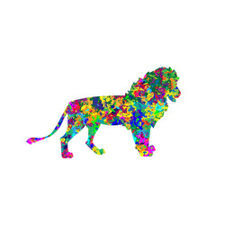 Lion design art Royalty Free Vector Image - VectorStock
