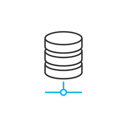 Database Line Icon Vector Images (over 28,000)