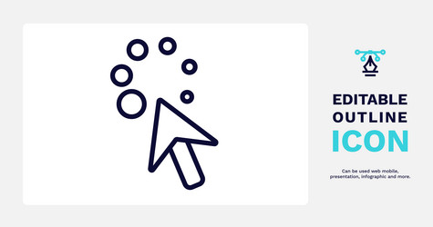 Wait cursor icon filled cursor icon from Vector Image