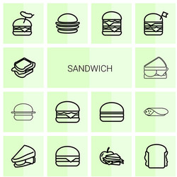 Free Sandwich Vector Images (over 4,400)