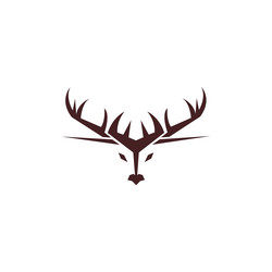 Stag icon logo design Royalty Free Vector Image
