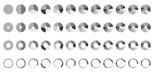 6 Piece Pie Chart Vector Images (over 180)