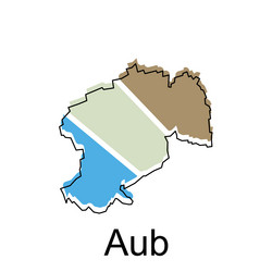 Map of arnis design template national borders Vector Image