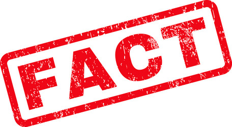 Fact stamp Royalty Free Vector Image - VectorStock