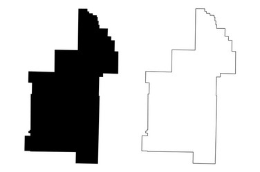 Sharp county arkansas us county united states Vector Image