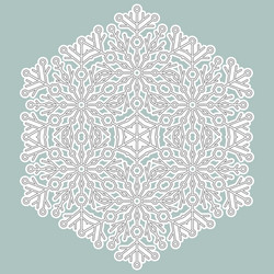 Snowflake Monogram Vector Images (over 1,500)