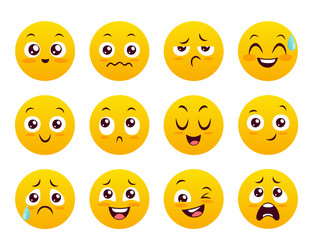 Excited Emoji Vector Images (over 1,300)