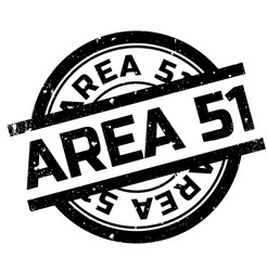 Area 51 rubber stamp Royalty Free Vector Image