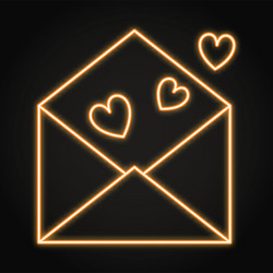 Neon Envelope Vector Images (over 3,500)