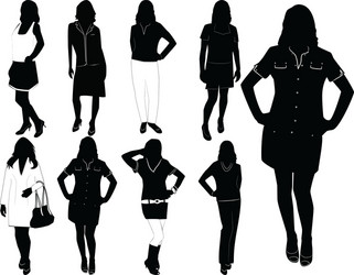 Women dress code Royalty Free Vector Image - VectorStock