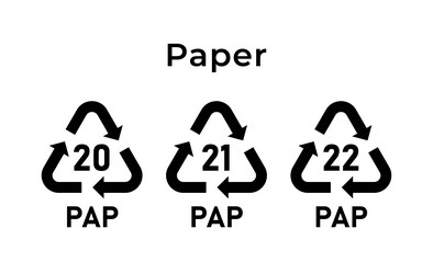 Pap Recycling Icon Vector Images (over 160)