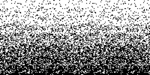 Pixel abstract technology gradient bw background Vector Image