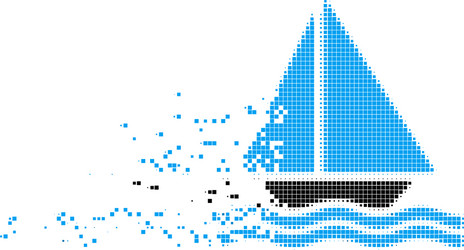 Pixel Boat Vector Images (over 530)