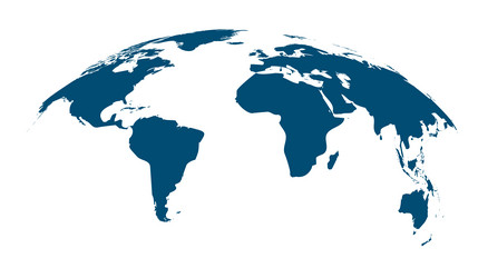 World Map Monochrome Vector Images (over 1,100)