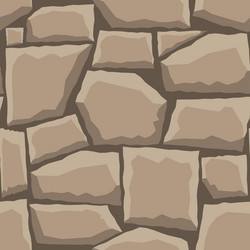 Cartoon game textures rocks dirt and ground Vector Image