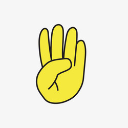 Four Finger Hand Vector Images (over 2,600)