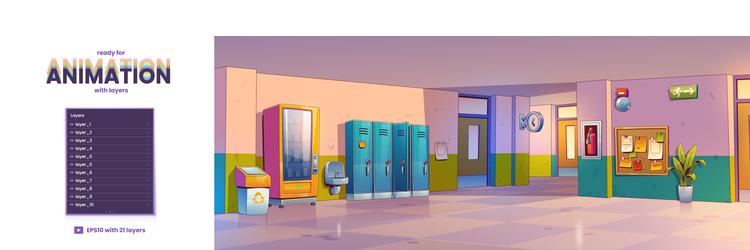 Animated School Building Background Vector Images (over 170)