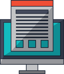 Technology software tools cartoon Royalty Free Vector Image