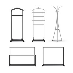 Coat rack set Royalty Free Vector Image - VectorStock